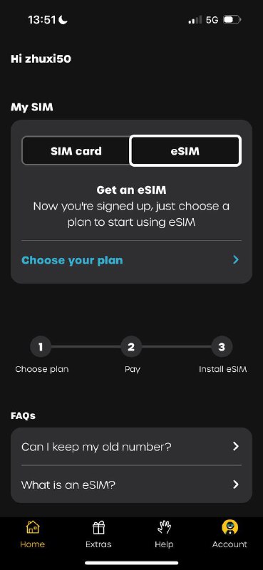 英国电话卡giffgaff eSIM申请教程-giffgaff中文网